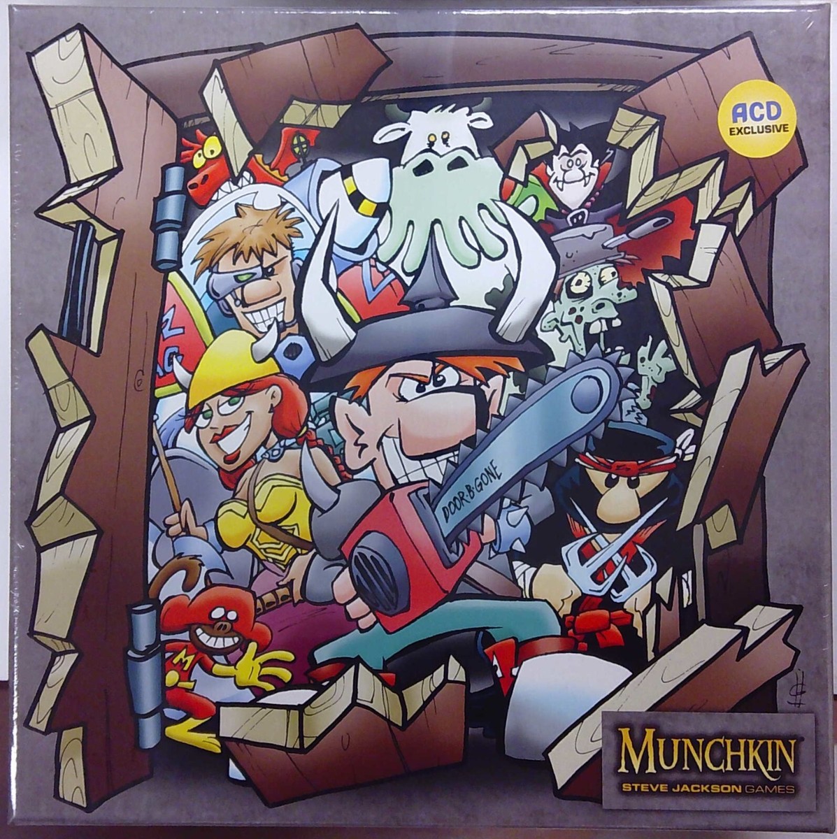 Monster By Steve Jackson Munchkin Mighty Monsters Board Game
