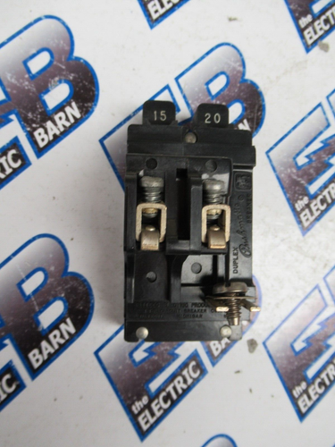 ITE Bull Sie P1520 Pushmatic Tandem Circuit Breaker 15A 20A 120V (2) 1P ...