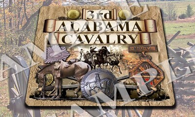 NEW 3rd Alabama Cavalry CSA American Civil War Themed mouse pad | eBay