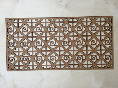 Radiator Cabinet Decorative Screening Radiator Grilles MDF 3mm and 6mm ...