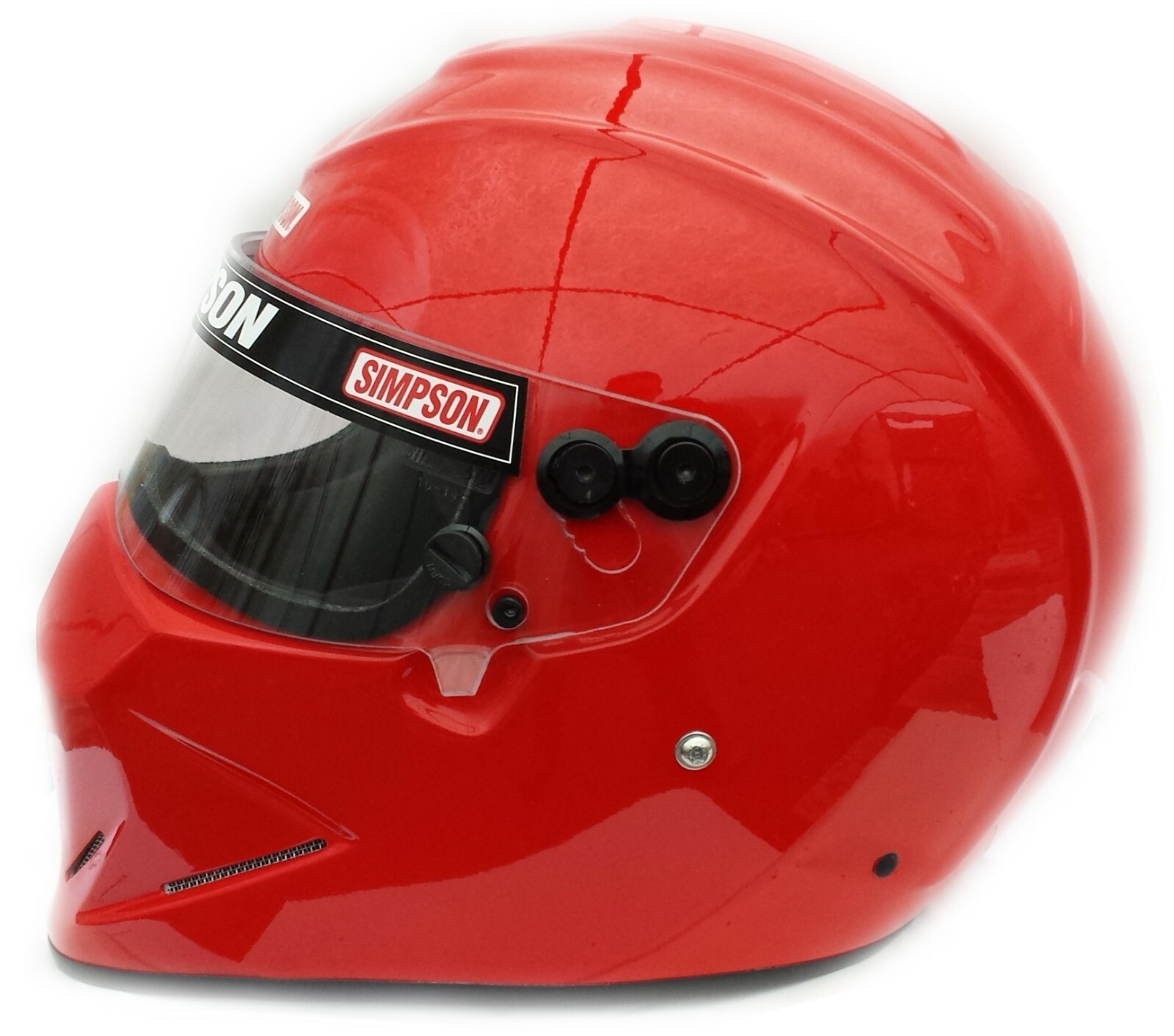 Simpson Diamondback Helmet Red Snell Sa2020 M6 Msa Hans Stig car racing ...