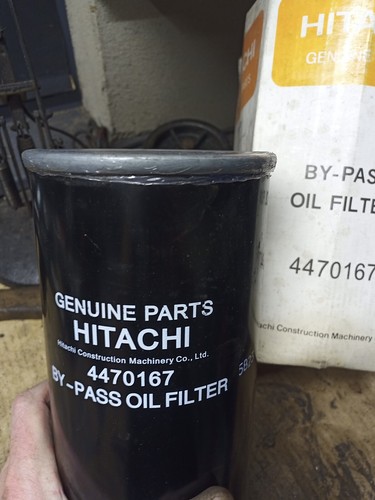 HITACHI Genuine By-Pass Oil Filter - New old stock - 4470167 | eBay UK