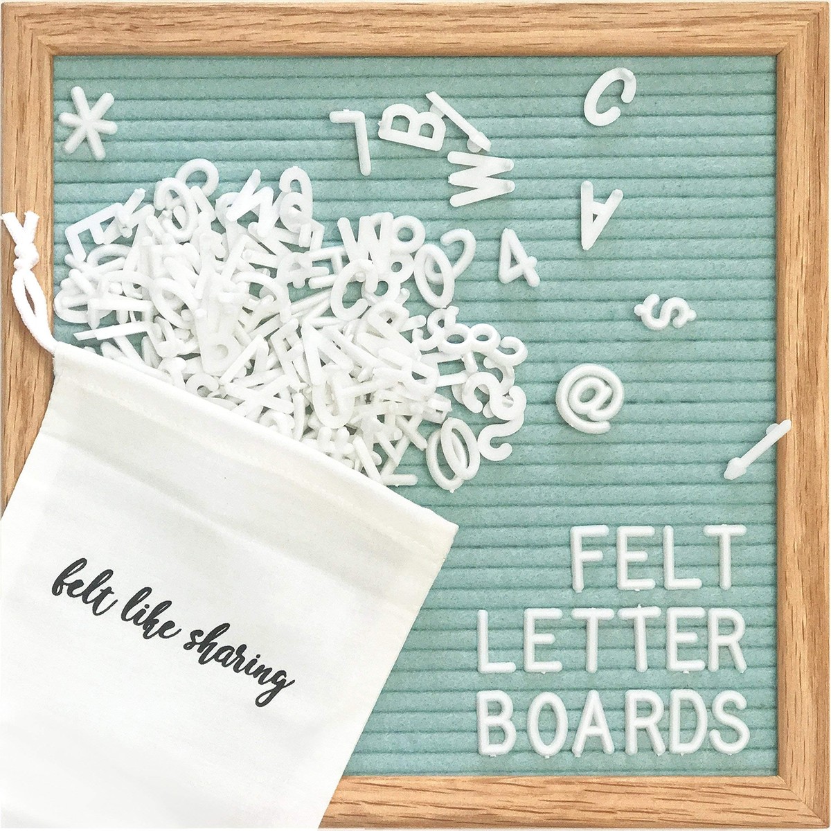 Felt Changeable Letter Boards Skinny Felt Board Letters 12x17, Felt