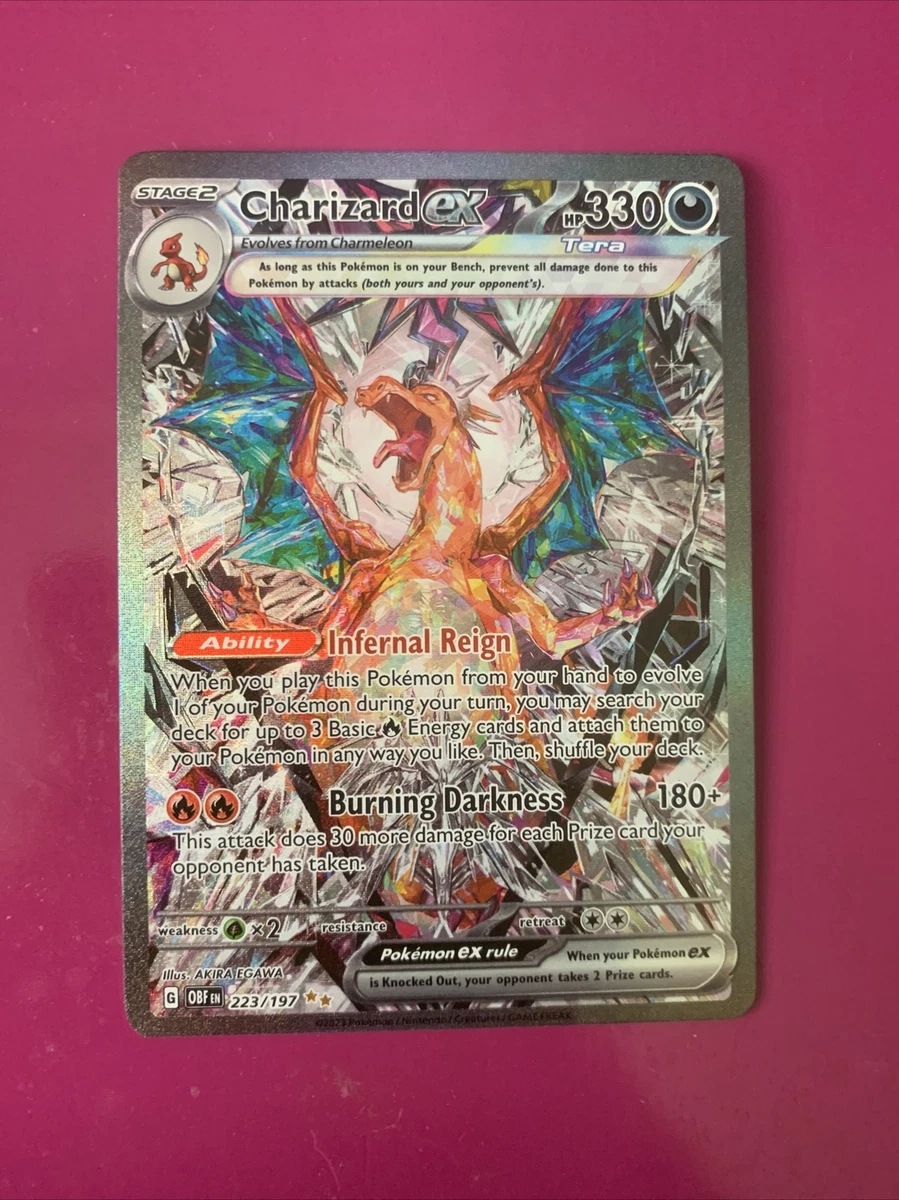 Obsidian Flames: Charizard ex 223/197 www.carlosbritto.com