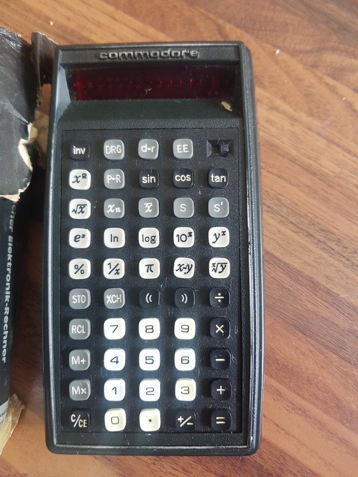 Vintage - Commodore SR4912 - LED Display - 12 Digit Scientific ...