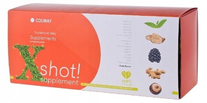X SHOT natural energy drink | 10x60 ml | COLWAY I | POWER | eBay