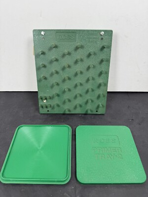 RCBS shell Holder Rack 32 Peg And Primer Tray 2 See Photos | eBay