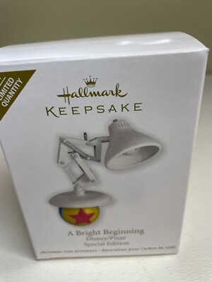 HALLMARK KEEPSAKE ORNAMENT A BRIGHT BEGINNING Disney/Pixar Lamp 2011 ...