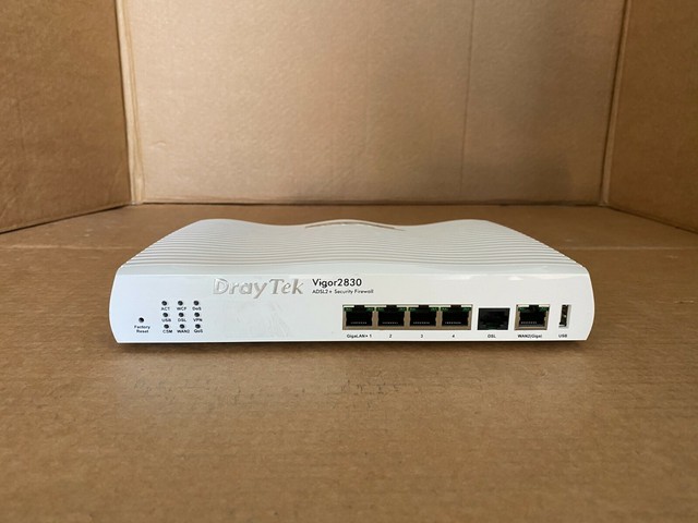 DrayTek Vigor 2830 Adsl2 Router Security Firewall Not WiFi for sale ...