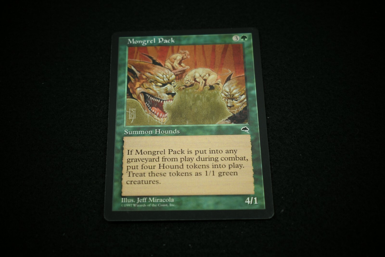 Mongrel Pack - Tempest - Near Mint - MTG Magic the Gathering | eBay