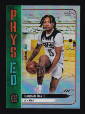 2023-24 Topps Chrome OTE Overtime Elite - Phys Ed #PE-7 Daquan Davis ...