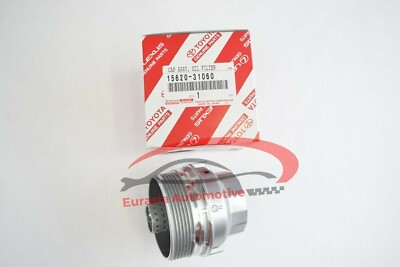 Genuine Toyota Lexus Oil Filter Housing Cap Holder 1562031060 OEM | eBay