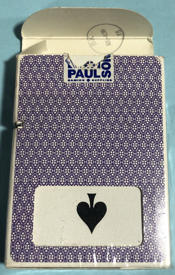 Oasis Casino,Mesquite,NV 54 Playing Cards,Paulson Purple ret. from play ...