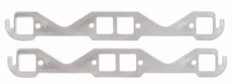 MR. GASKET Alum SBC Exhaust Gasket Square Port 7401G 84041174012| eBay