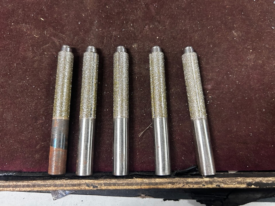 MACHINIST TOOL LATHE MILL Machinist Unused Diamond Grinding Bits Rods ...