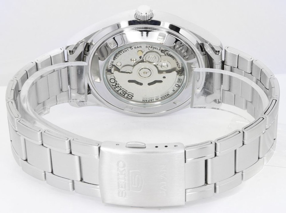 Seiko 5 Automatic Indices Arabic Black Dial SNKP21J1 Men's Watch Case ...