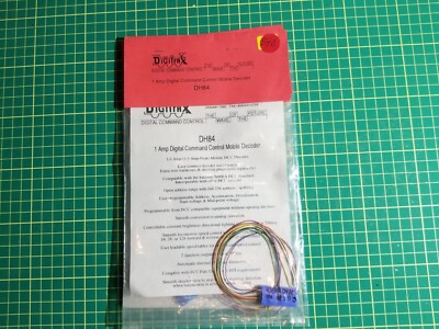 Digitrax DH84 standard DCC decoder with wiring harness | eBay