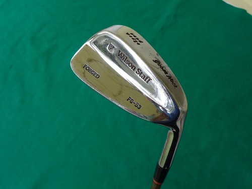 Rare Wilson Staff FG-53 Goose Neck Sand Wedge SW Mens RH Golf Club For ...