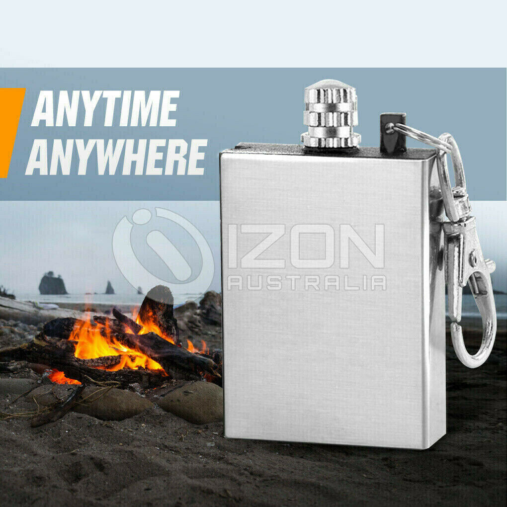 Permanent Match Box Lighter Survival Emergency Fire Starter With ...