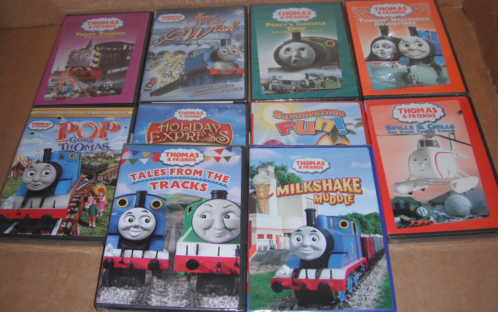 Lot of 10 Thomas & Friends DVDs NEW R1 45986311849 | eBay