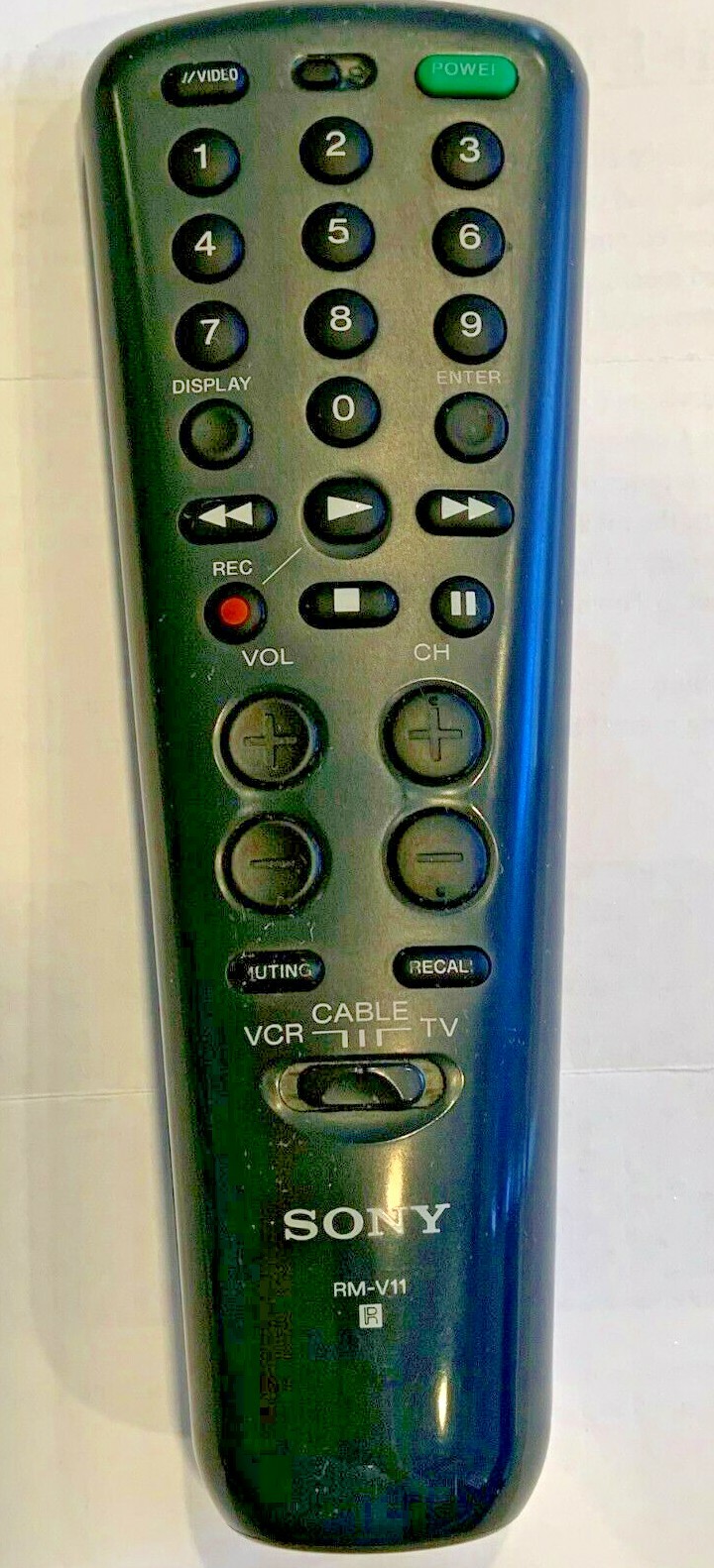 SONY COMMANDER GENUINE OEM MODEL RM-V11 REMOTE CONTROL - WORKS GREAT | eBay