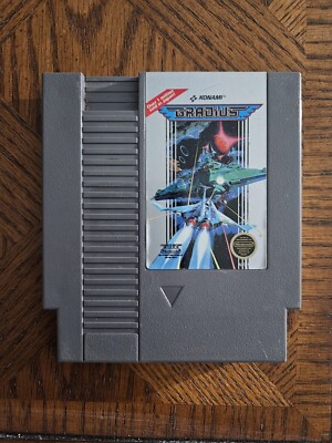 Gradius (Nintendo Entertainment System, 1986) 5 Screw Cartridge ...