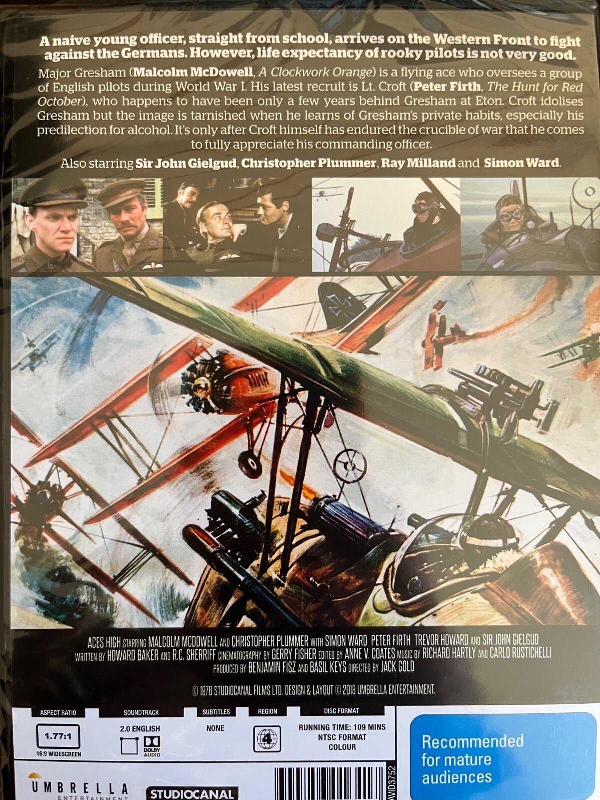 Aces High (DVD, 1976) for sale online | eBay