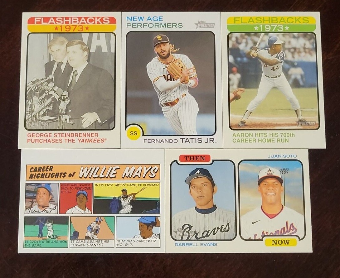 2022 Topps Heritage INSERTS with RookiesYou Pick - 2 Card Minimum | eBay