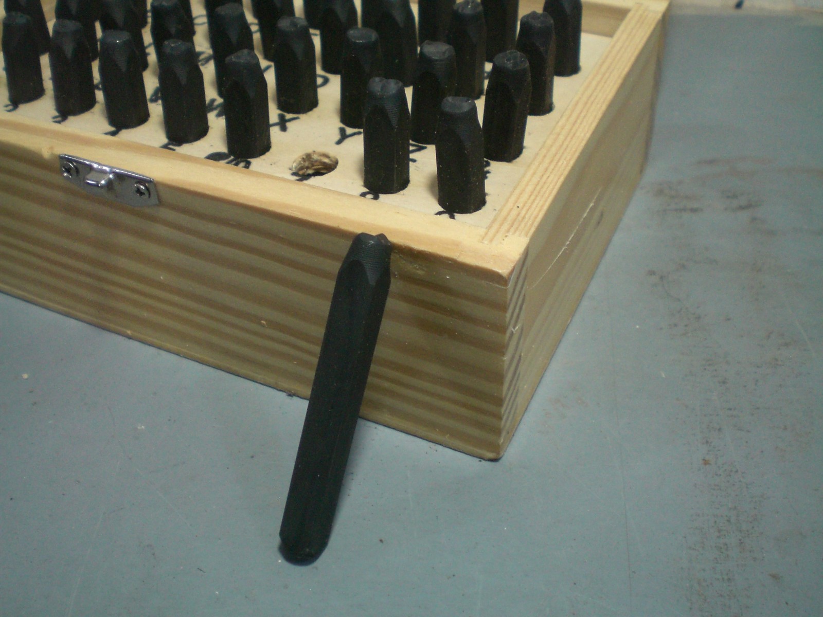 Number Letter Stamp Metal Set Identity Security Vin Plate Chassis Tag ...