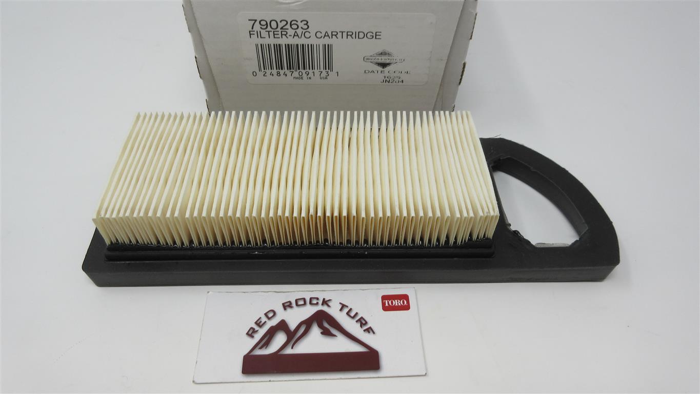 Genuine Briggs & Stratton 790263 Air Filter Cartridge 790722 | eBay