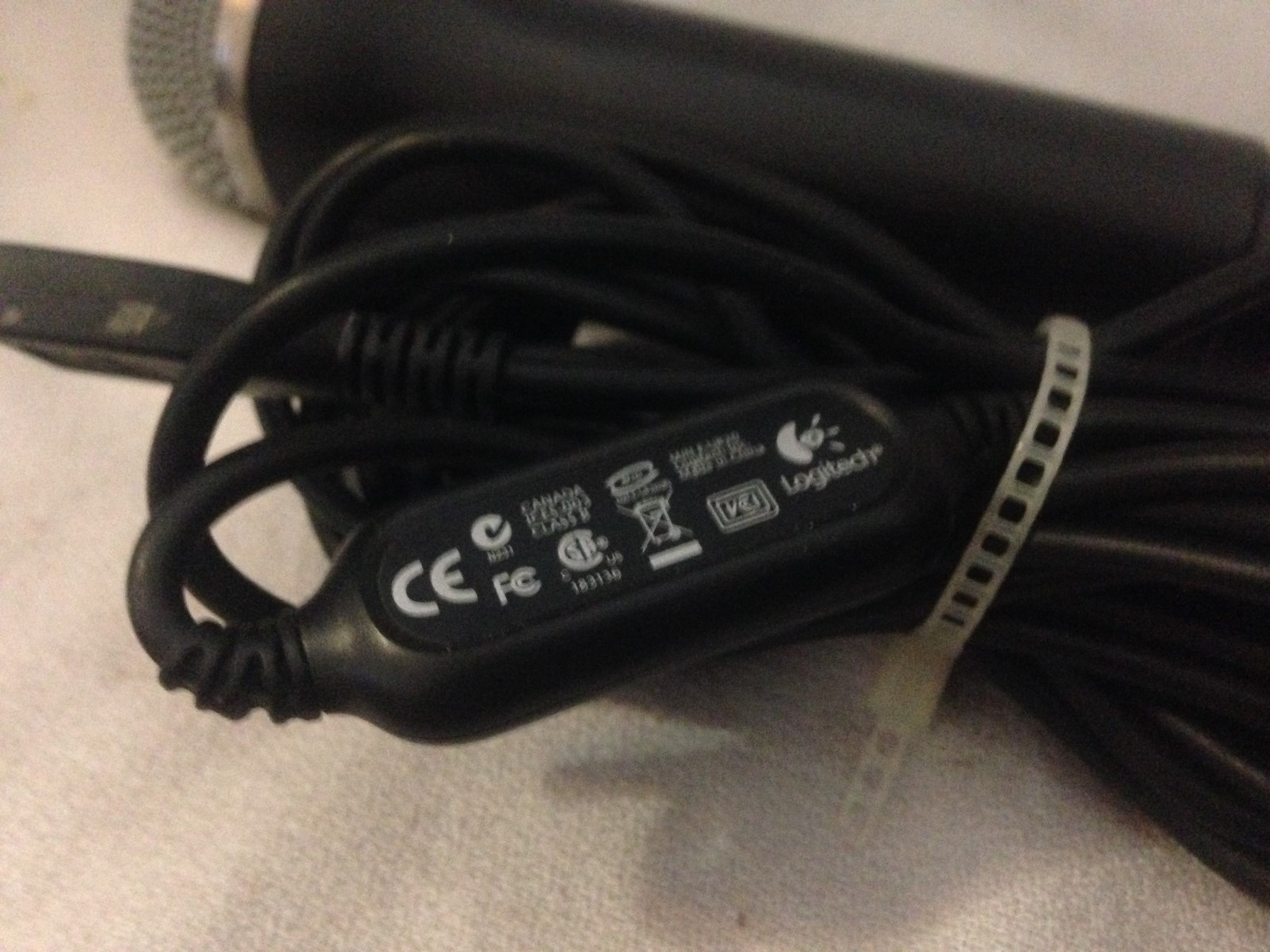 Logitech USB Microphone Guitar Hero Rock Band Wii, PS3, PS2, or Xbox ...