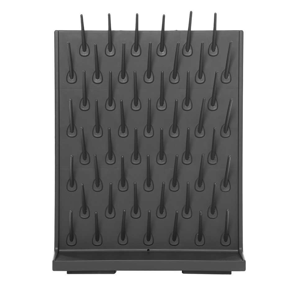 Grey Lab Removable Glassware Drying Rack Bottle Drying Rack PP Draining Rack | eBay