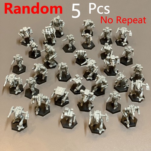 Random 5 Pcs Battletech Mech Inner Kickstarter Catalyst Game Direct ...