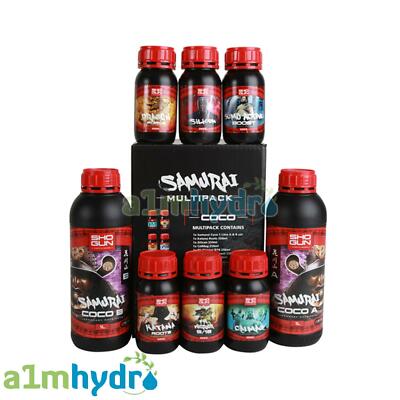 Shogun Nutrients Sumo Boost Katana Dragon Calmag Silicon Geisha Plant ...