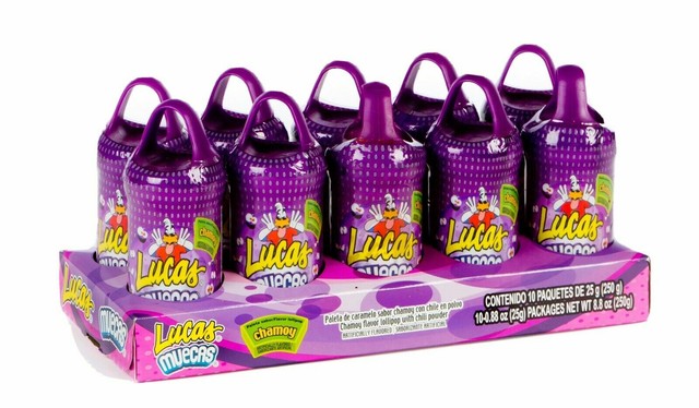 Lucas Muecas Lollipop With Chili Powder Mango for sale online | eBay