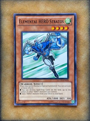 Yugioh Elemental HERO Stratos LCGX-EN024 Common NM | eBay