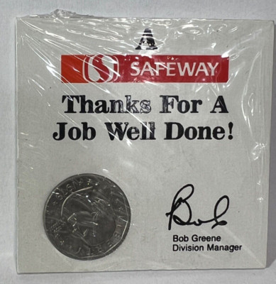 SAFEWAY Grocery Store EMPLOYEE REWARD--THANKS FOR A JOB WELL DONE with ...