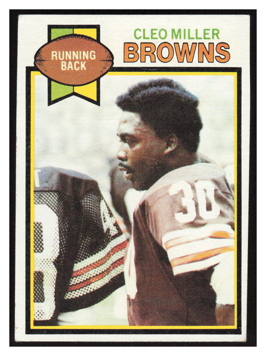 1979 Topps #134 Cleo Miller - Cleveland Browns | eBay