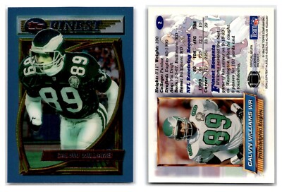 1994 Topps Finest #2 Calvin Williams - Philadelphia Eagles | eBay