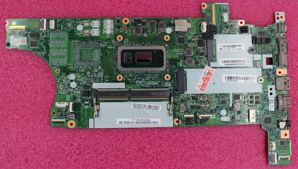 02HK922 - Lenovo T490 FT490 MB WIN I7-8565U 8GB Y-TP | eBay