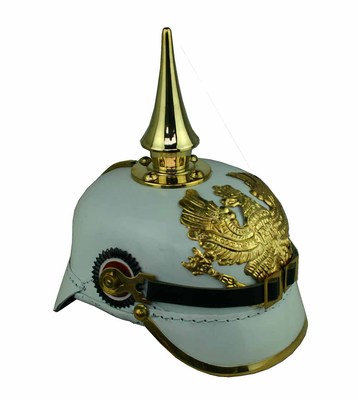 Pickelhaube Tschako Preussen Kaiserreich shako Helm Rüstung Reenactment ...