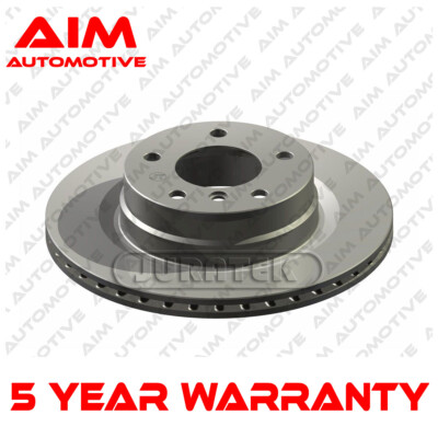 1x Brake Disc Rear Aim Fits BMW 3 Series 2004-2018 1 Series 2004 ...