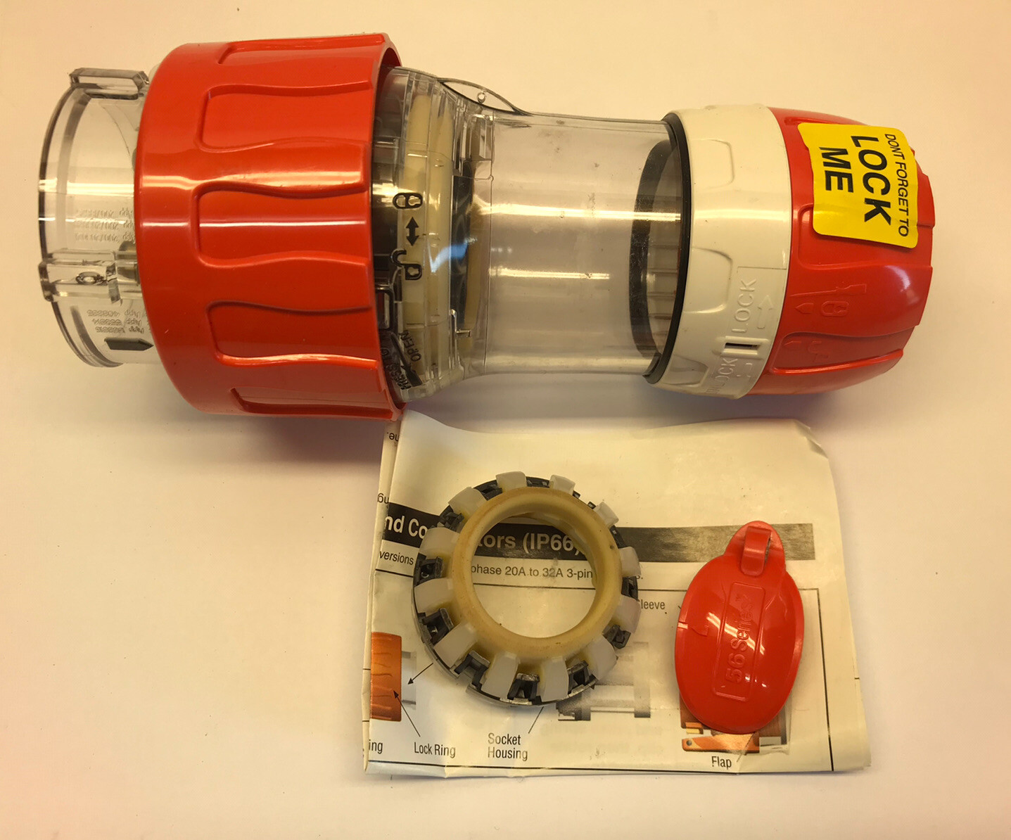 Clipsal 56 Series 56P540 Straight Plug 5 Round Pins 40A 500V 3 Phase | eBay