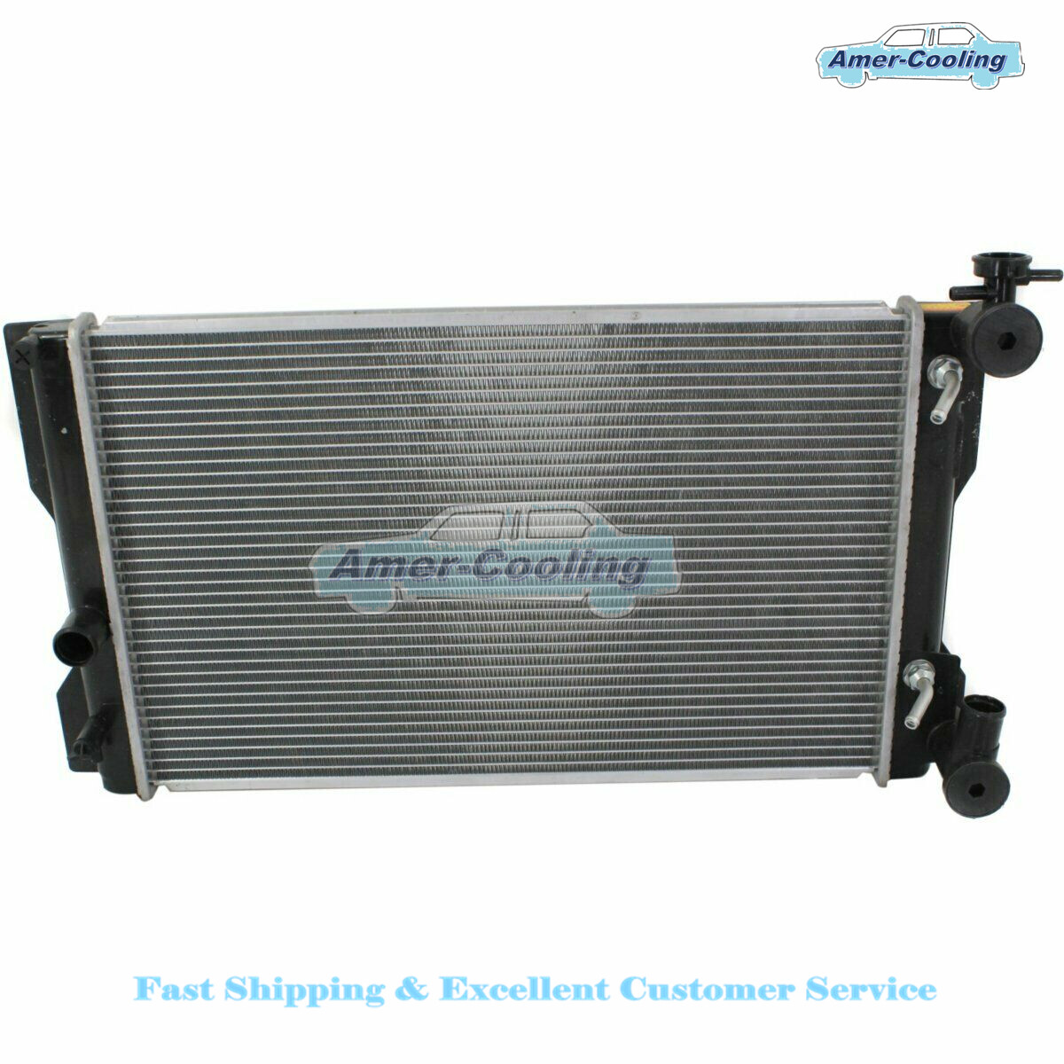 Radiator For 09-17 Toyota Corolla 09-12 Toyota Matrix 2.4l L4 2016 2015 ...