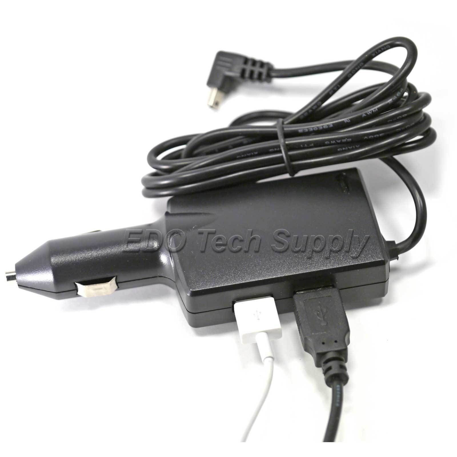 Mini USB power cord car multi charger for TomTom One Go Start N14644 ...
