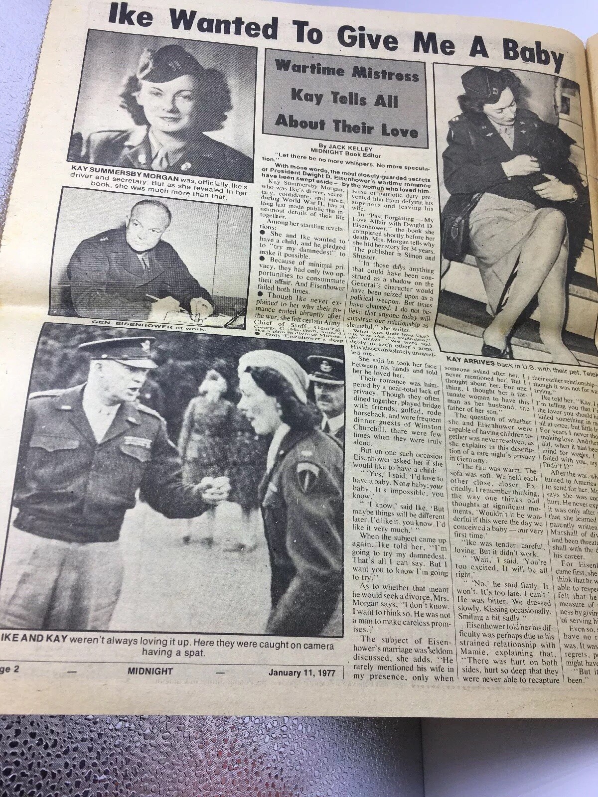 Vtg Midnight Tabloid Newspaper 1977 | eBay