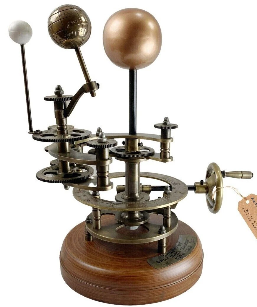 Brass Solar System Model