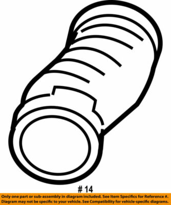 17882-20140 Toyota Hose, air cleaner, no.2 1788220140, New Genuine OEM ...