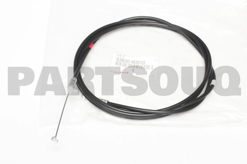 5363060010 Genuine Toyota CABLE ASSY, HOOD LOCK CONTROL 53630-60010 | eBay