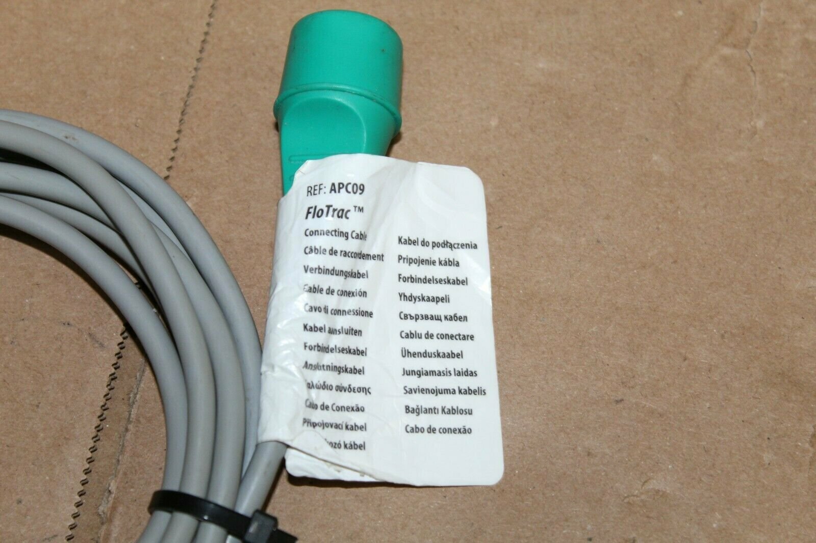 Edwards+Lifesciences+APC09+FloTrac+Cable for sale online | eBay